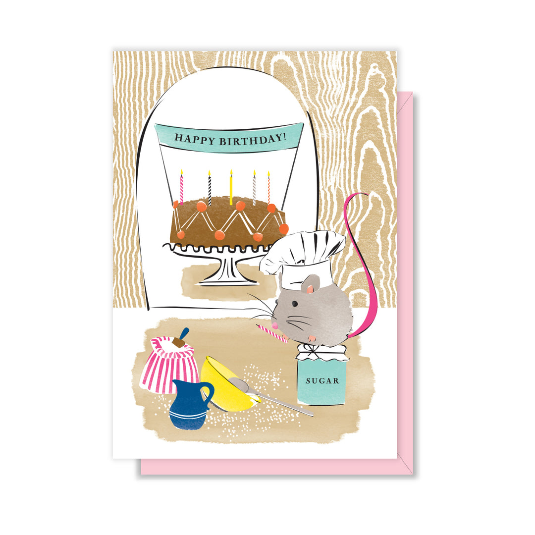 Baker Mouse Birthday Enclosure Card – Driscoll Design